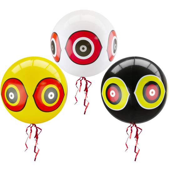 Bird repellent ballon with reflecting scary eyes Bird repeller ...