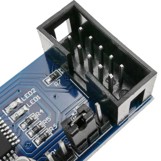 Programmeur ISP USB ASP ATMega8(L) LC-01 51 AVR - Cablematic Programmeur ISP USB ASP ATMega8(L) LC-01 51 AVR - Cablematic