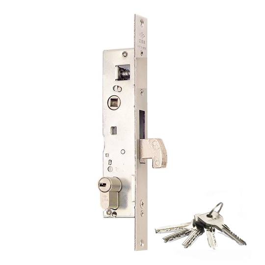 Vertical metal security lock with CISA hook - Cablematic