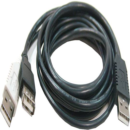 Dual USB 2.0 Cable Power 1.2m AH 2:00 a.m. - Cablematic