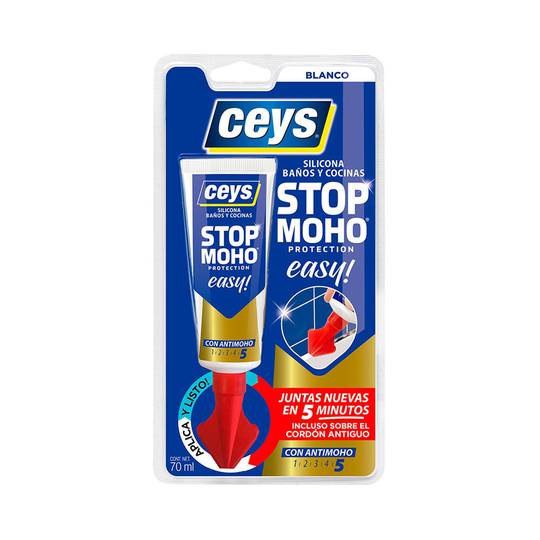 Silicona stop moho blanco de 70ml Ceys 505683 - Cablematic