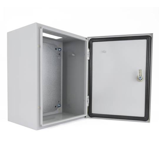 Metal electrical distribution box IP65 for wall mounting 400x300x250mm ...