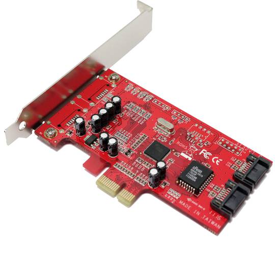 PCI-Express SATA2 RAID Adapter with two internal connectors - Cablematic