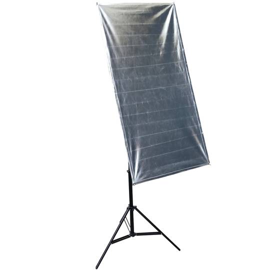 2 in 1 Reflector Panel 120x60cm rectangular rods - Cablematic