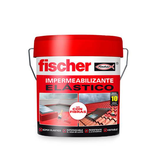 Fiber waterproofing 4 liters white Fischer 547158 - Cablematic