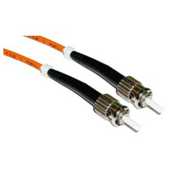ST to ST multimode simplex fiber optic cable 62.5/125 10 m - Cablematic