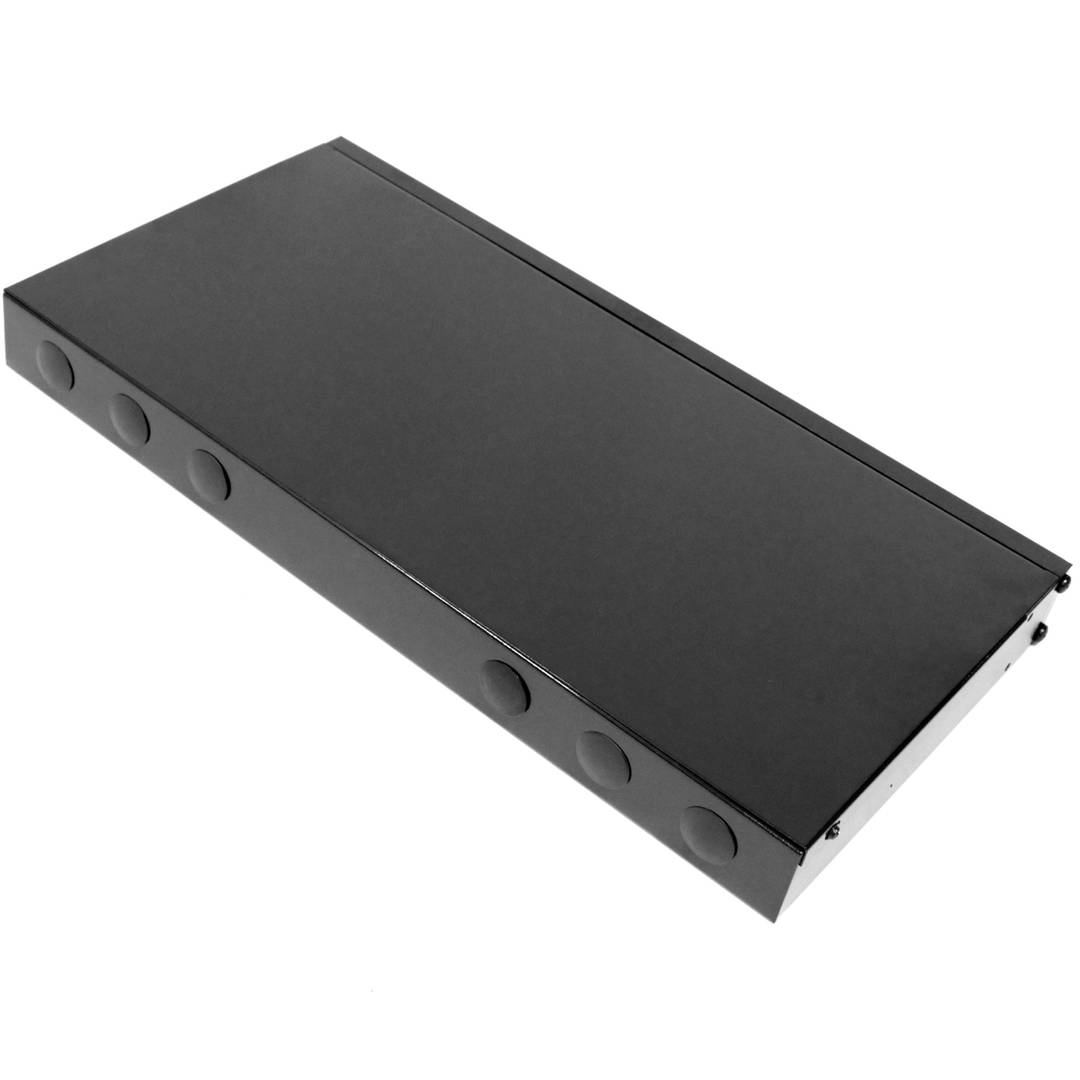 Patch Panel De Fibra Óptica 1u Negro De 24 Fc Cablematic