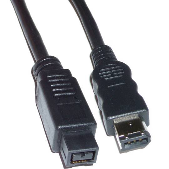 IEEE 1394b FireWire 800 Cable 1.8m (Bilingual/6pin) - Cablematic