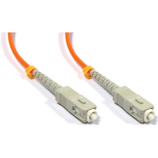 Fiber Optic Cable SC to SC simplex multimode 50/125 of 7 m - Cablematic