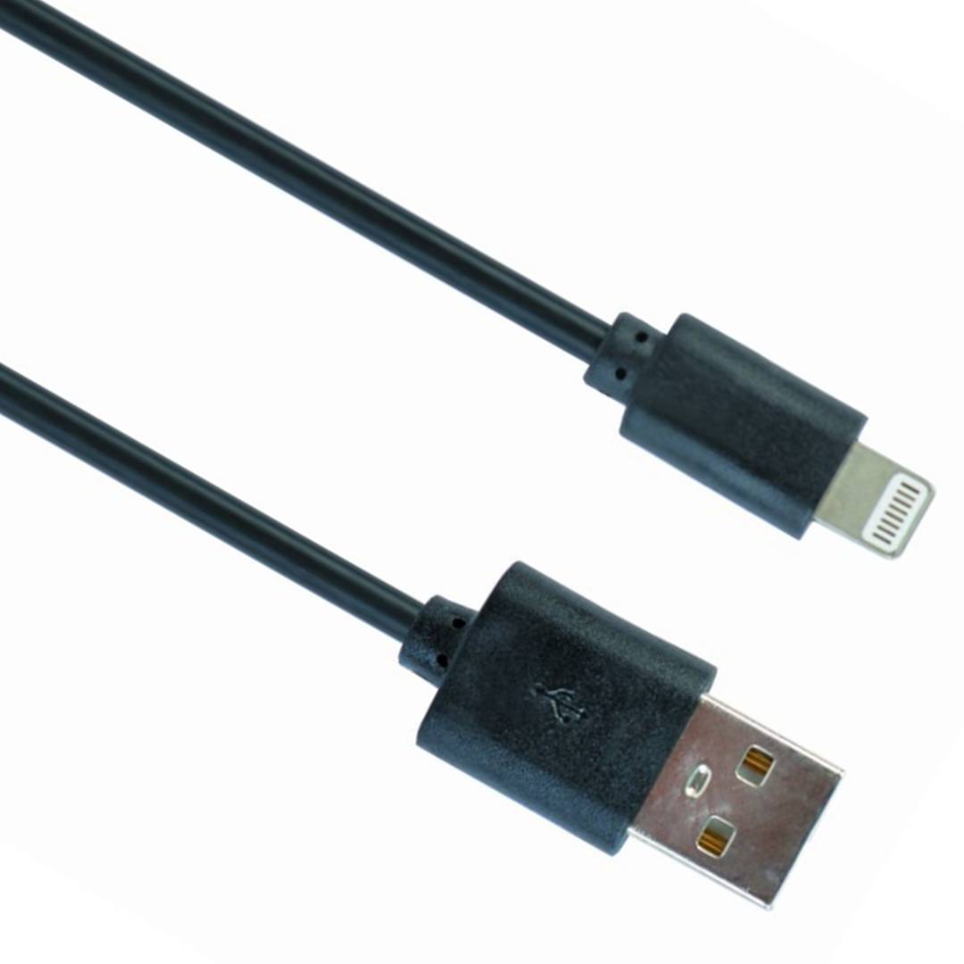Cable USB Gembird 2.0 con conector lightning macho a macho de 1m ...