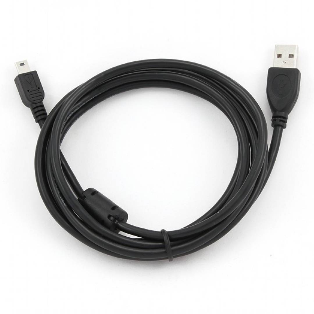 Cable USB Gembird 2.0 con conector mini USB macho a macho de 1,8m ...