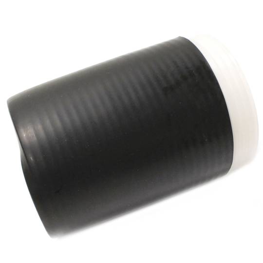 Shrinkable tube 80mm black end cap - Cablematic