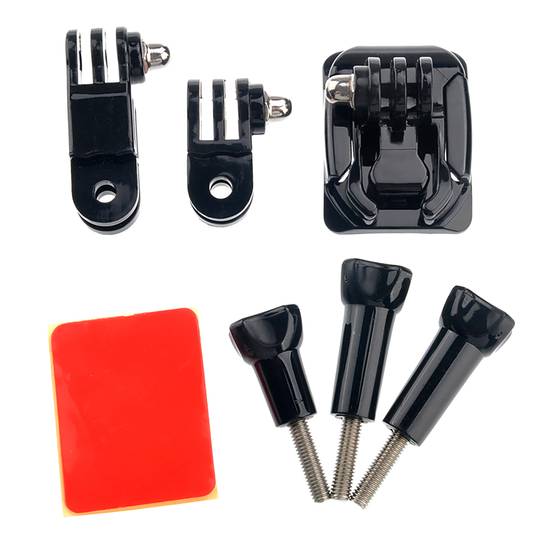 Fixing kit with adhesive for Gopro HD Hero camera 1 2 3 ST18 - Cablematic