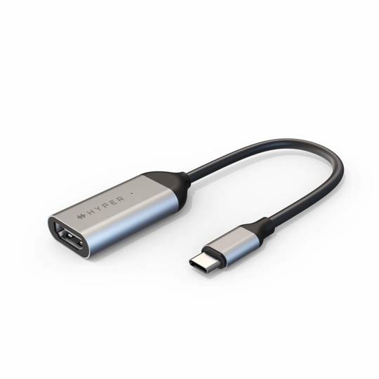 Adaptador HyperDrive USB-C macho a HDMI hembra de Hyper HD425A - Cablematic