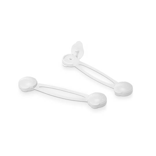 Pack of 2 units of long front adhesive safety closure for children made ...