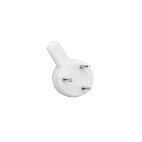 Pack of 6 units hanger for round PVC pictures and Inofix white steel ...
