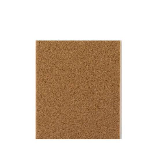 Fieltro sintético adhesivo marrón de 100x85 mm Inofix - Cablematic