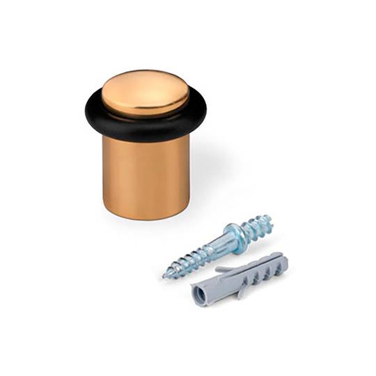 High door stop with cylindrical retainer with Inofix brass O-ring ...