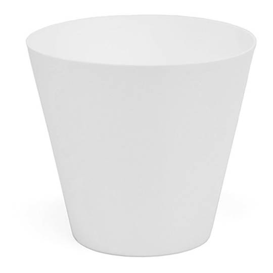 Conical-shaped polypropylene pot for plants with a diameter of 18x16 cm ...