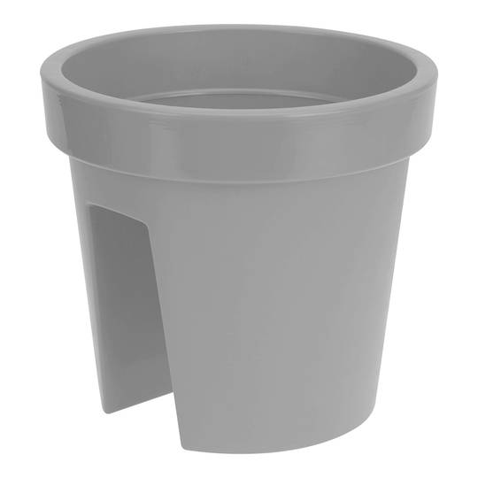 Conical-shaped polypropylene pot for plants with a diameter of 28 cm ...