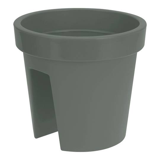 Conical-shaped polypropylene pot for plants with a diameter of 28 cm ...