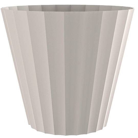 Doric cone-shaped polypropylene pot for plants with a diameter of 18x16 ...