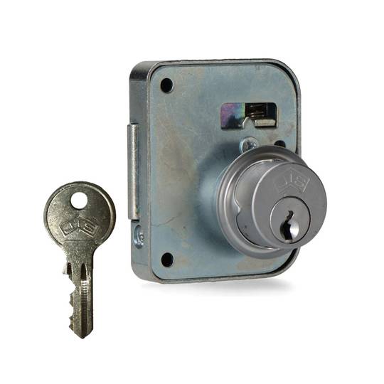 Chrome rim lock JIS 1130cro cfe - Cablematic