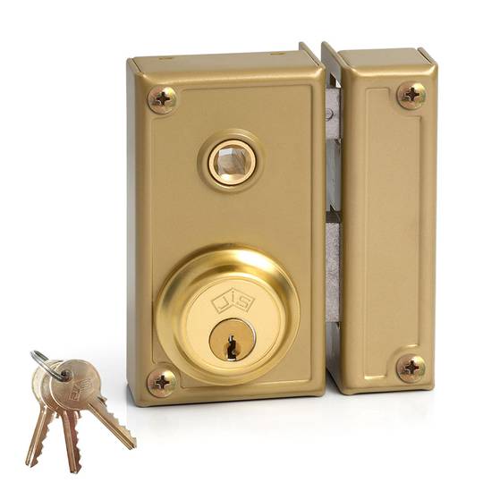 60mm Keyed Entry Rim Lock Right Hand JIS 35-6D - Cablematic