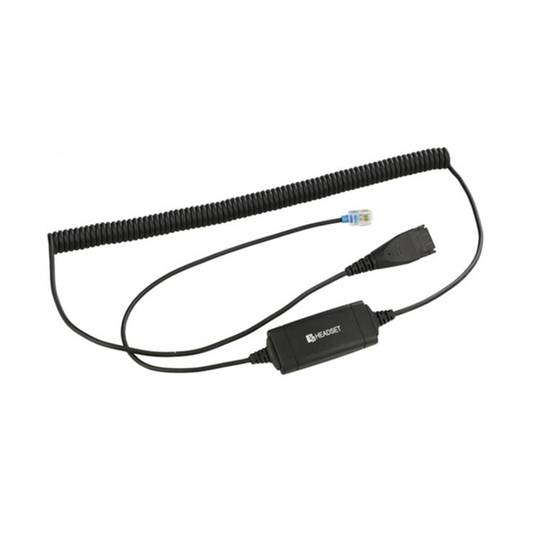 Câble adaptateur d'impédance pour téléphone-GN QD NetCom RJ9 - Cablematic