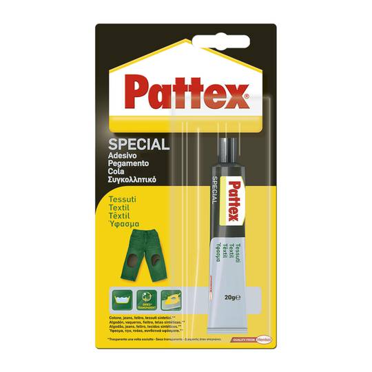 Cola de contacto universal para téxtil de 20g de Pattex 1479394 - Cablematic