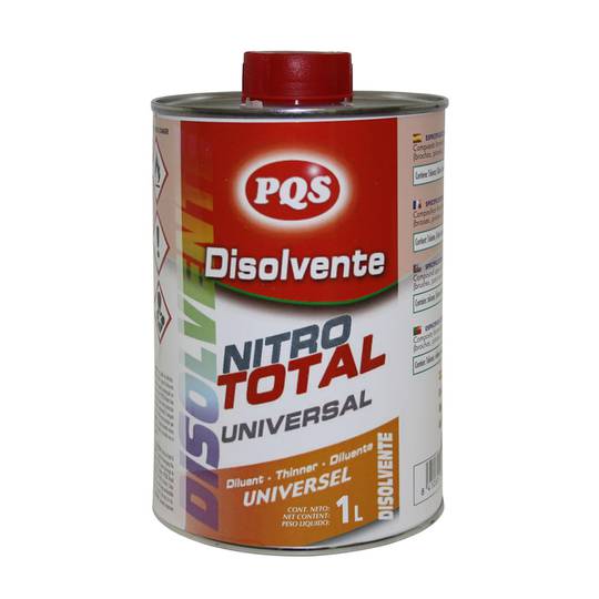 PQS Bidon de diluant nitro total de 1 litre - Cablematic