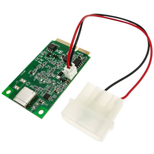 Mini PCIe and mini PCI Adapter