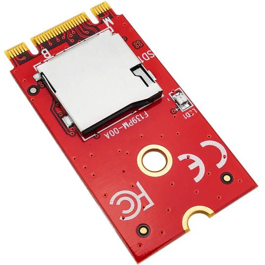 Converter module socket M.2 PCIe B-M Key to MicroSD - Cablematic Converter module socket M.2 PCIe B-M Key to MicroSD - Cablematic