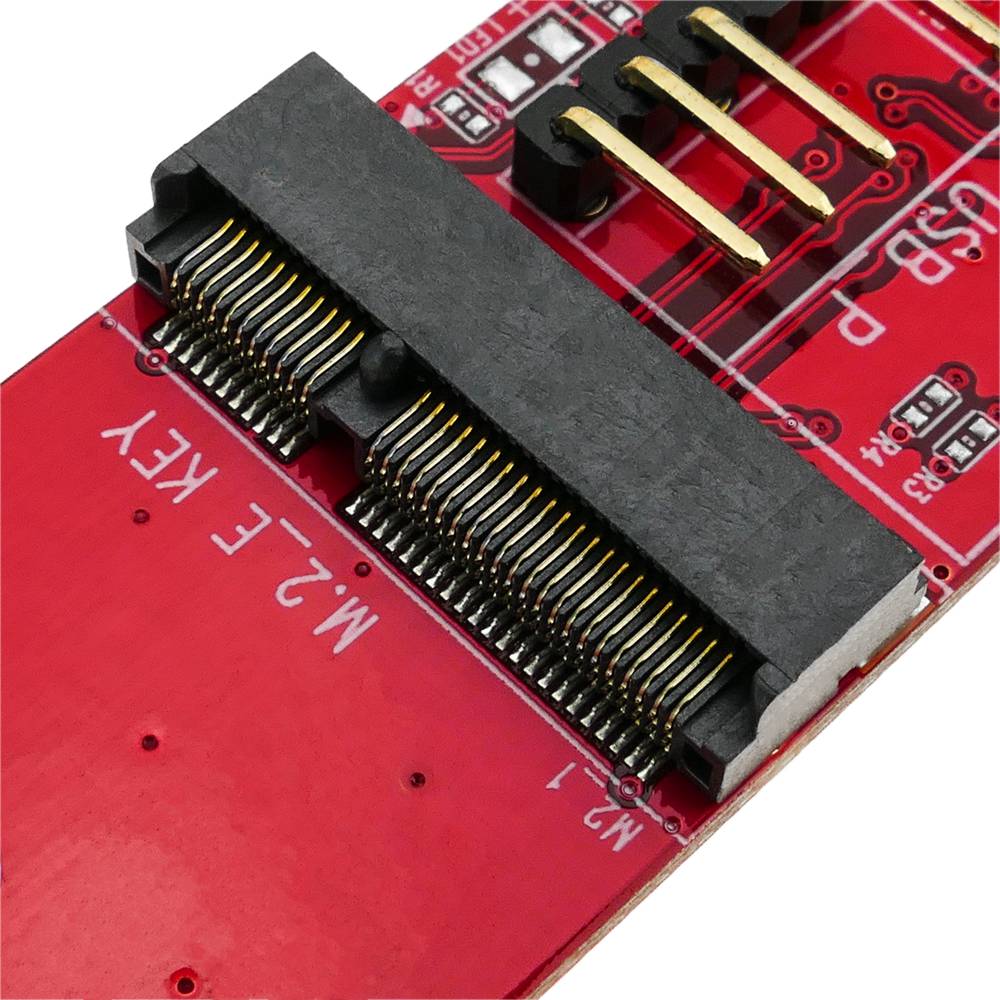 Socket Converter Module PCIe E Key To M Key With USB Cablematic