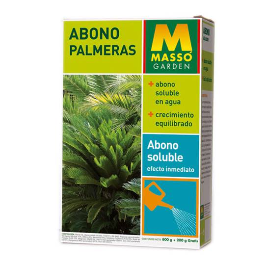 Soluble fertilizer for palm trees of 1 Kg Massó - Cablematic