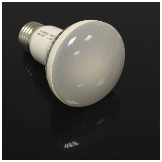 R63 LED Bulb E27 6W 230VAC warm light - Cablematic