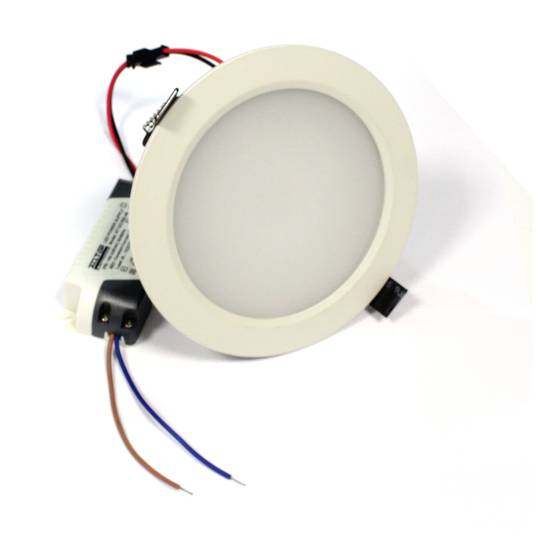 12W LED Recessed Downlight 120mm white day SMD12W - Cablematic