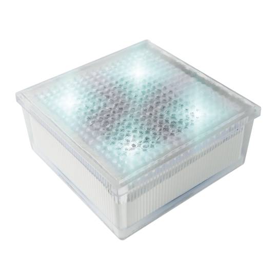 Square floor light LED Solar photovoltaic white brick type of ...