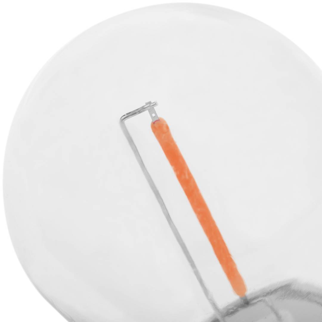 LED vintage filament bulb with e27 socket decorative red - Cablematic