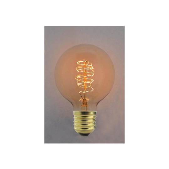 Edison incandescent filament bulb E27 25W 220VAC coil G80 80x118mm ...