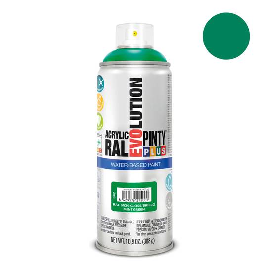 Pintura Pintyplus Evolution en formato spray de 520cc con base acuosa ...