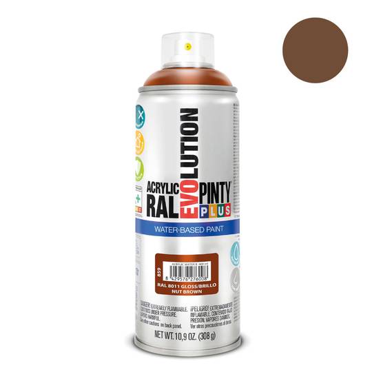 Pintura Pintyplus Evolution en formato spray de 520cc con base acuosa ...