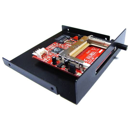 1xCOMPACTFLASH to SATA Slot (Bay Front 3.5 ") - Cablematic