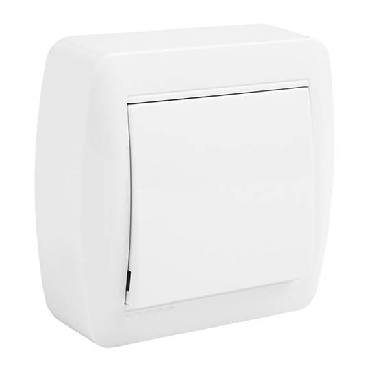 Surface switch 10AX 250V IP54 of 74 x 72 x 28 mm Solera MUR02U - Cablematic