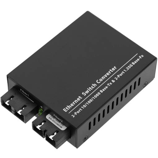 UTP to Fiber Converter SC 1000