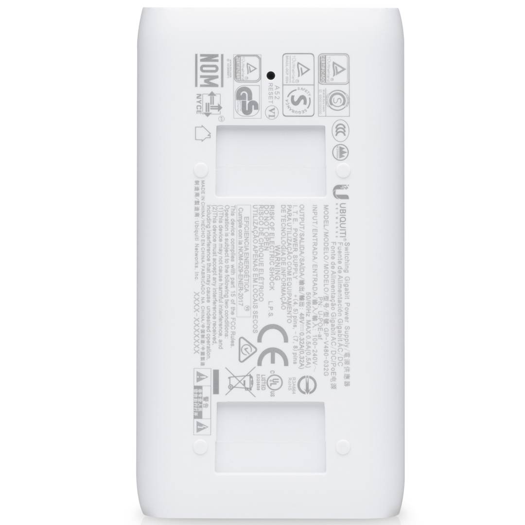 Ubiquiti Networks Model U POE AF UniFi 48V 0 32A Power Supply Or PoE ubiquiti-networks-model-u-poe-af-unifi-48v-0-32a-power-supply-or-poe