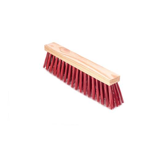 Wooden sweeping brush for broom without handle 56.5x10x14.5 cm - Cablematic