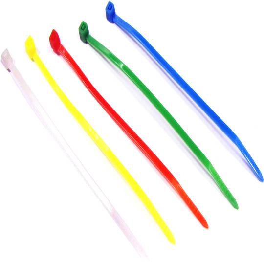 Brides différentes couleurs en blister 200 unités - Cablematic