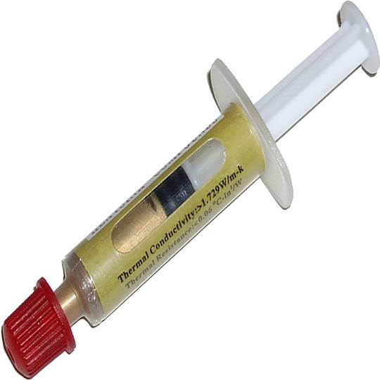 Extra Silicone Thermal Compound (1.5g syringe) - Cablematic