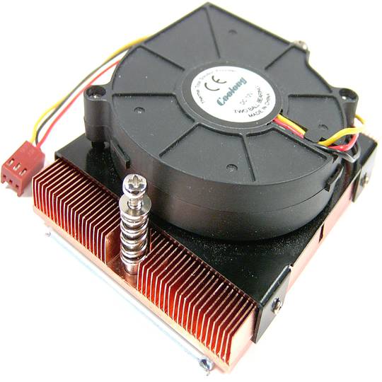 Ventilador de CPU de 1U con salida lateral (Socket 940 AMD Opteron) - Cablematic